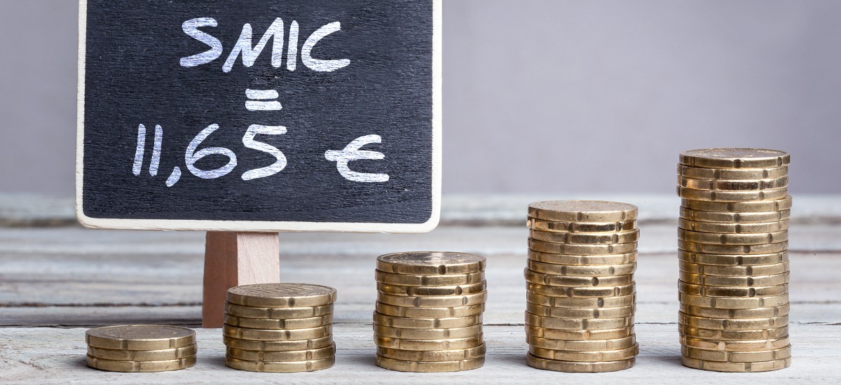 Le Smic fixé à 11,65 € en 2024 - Groupe Excel Presqu'île